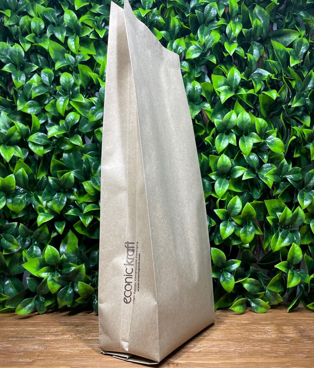 Econic®Kraft Dry Goods 1kg Bag: 500 bags (wholesale) – Ember ...
